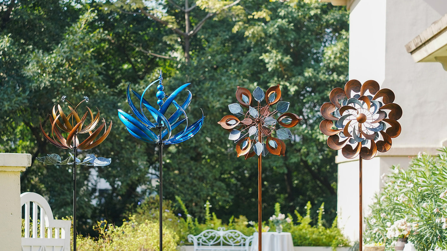 Outdoor Garden & Yadrd Decor Wind Spinner | Cyan Oasis – Page 2