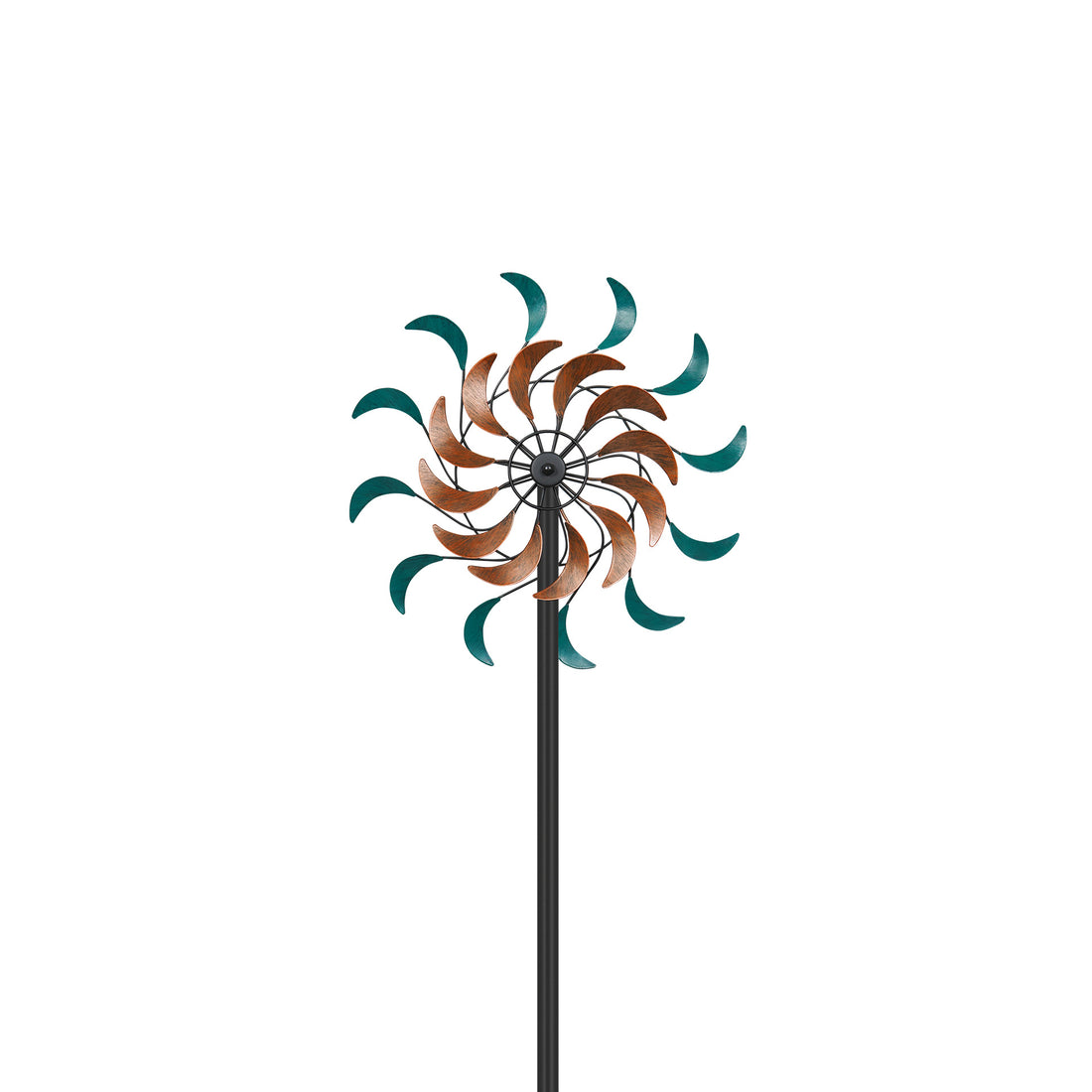 Lunar Phases Wind Spinner – Cyan Oasis