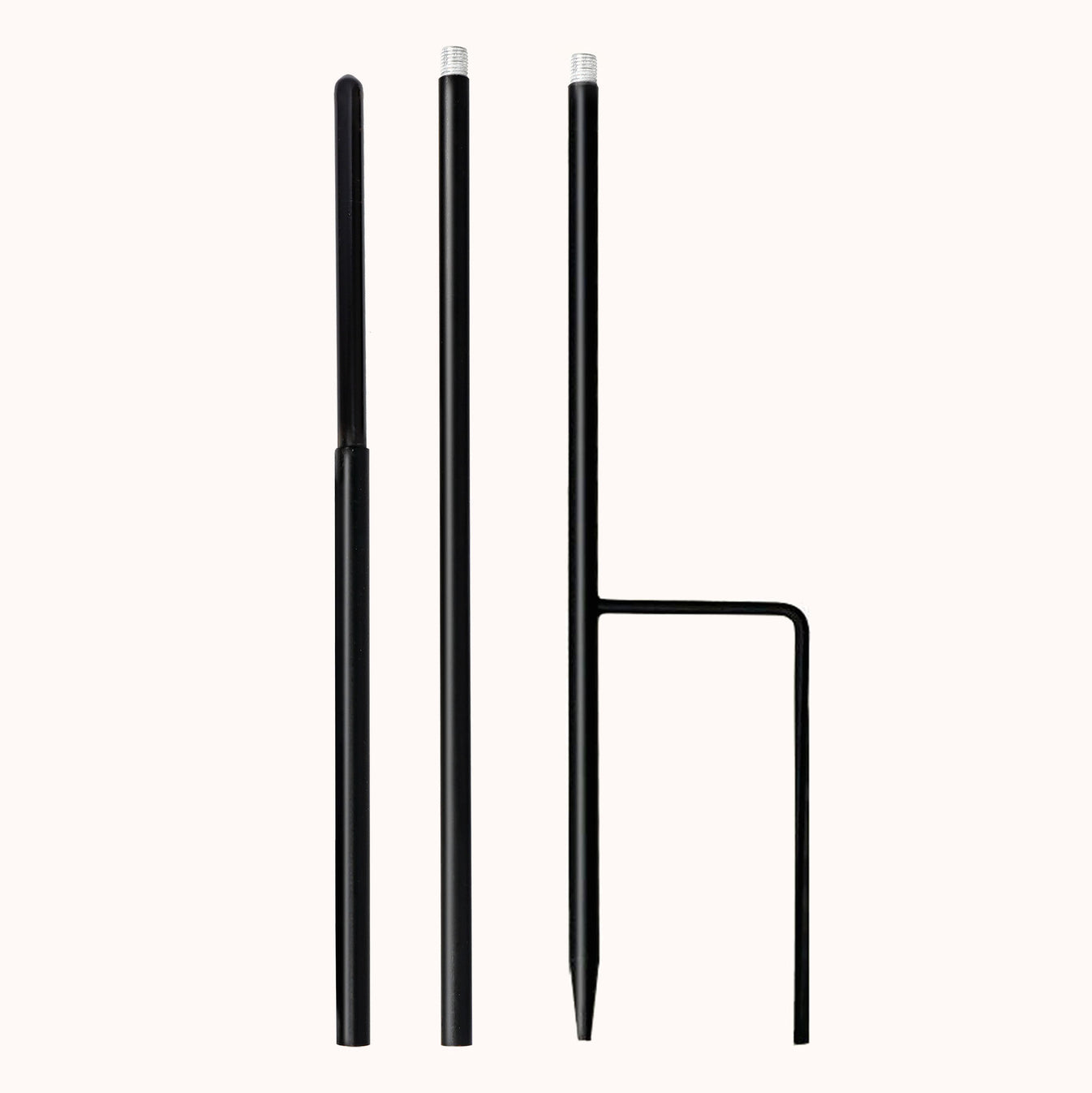 Garden Wind Spinner Replacement Poles 71 in., with 3 adjustable Rods ...